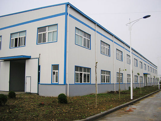 Welded H Section Steel Prefabricated Building For Custom Warehouse Workshop