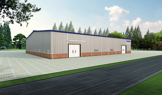 Galvanized Metal Storage Building Pre Engineered metal shed buildings