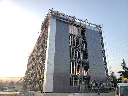 Q355B Welded Commercial Building Prefabricated Office Construction