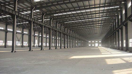 Open Layout Steel Structure Warehouse Large Span Free Design