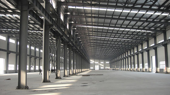 Open Layout Steel Structure Warehouse Large Span Free Design