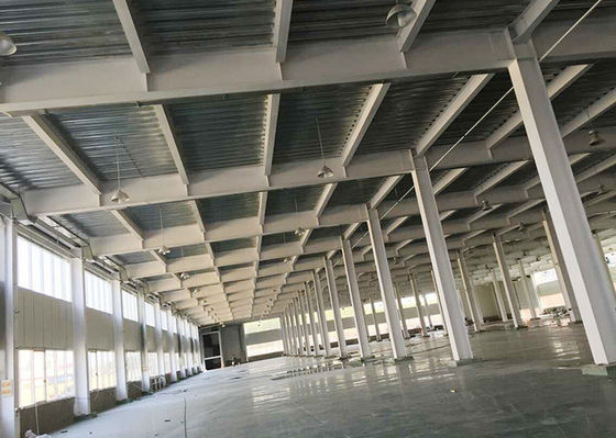 Heavy Industrial Buildings Steel Structure Workshop Open Space Design