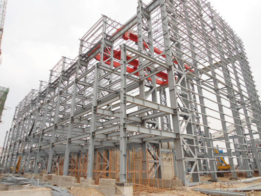 Pre Engineered Industrial Building ISO9001 Prefab Modular Construction