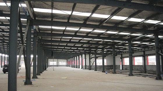 Pre Engineered Metal Building With Welded H Section Steel ISO9001