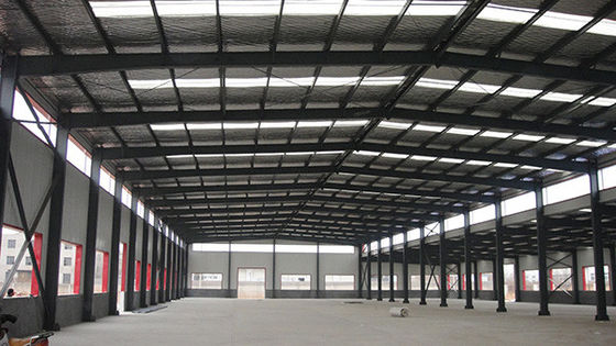 Pre Engineered Metal Building With Welded H Section Steel ISO9001