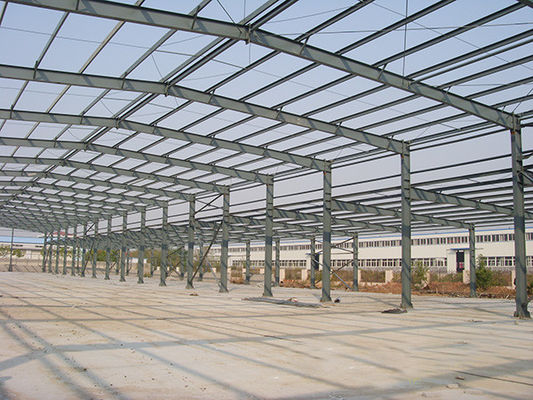 Pre Engineered Metal Building With Welded H Section Steel ISO9001