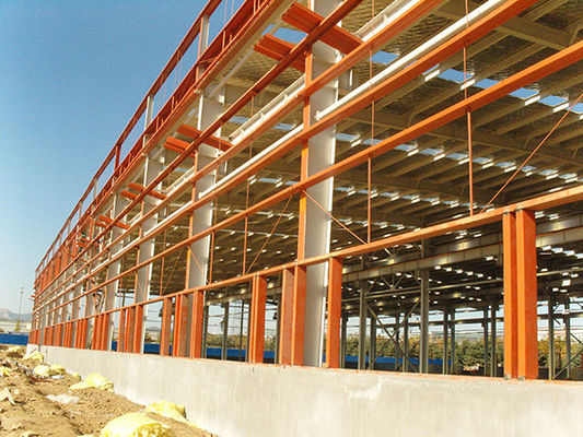 Wide Span Pre Engineered Building Anti rust Pre Fab Steel Buildings