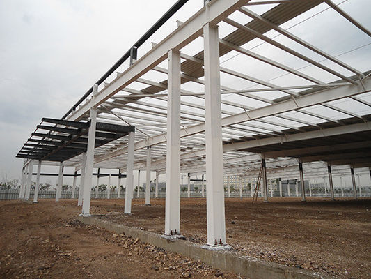 Q355B Carbon Steel Structure Factory H Shaped Steel Columns And Beams