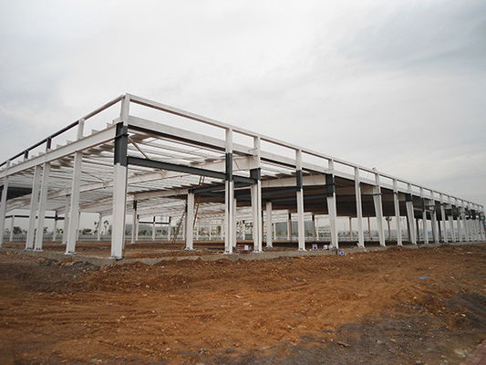 Q355B Carbon Steel Structure Factory H Shaped Steel Columns And Beams