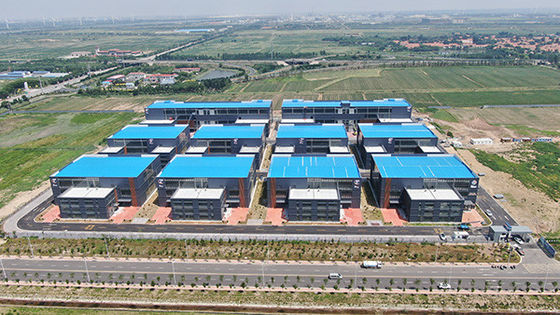 Sandwich panel Workshop Steel Structure For Long Span Industrial ...