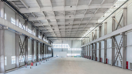 Hot Dip Galvanize Steel Structure Factory Efficient Low Rise Buildings