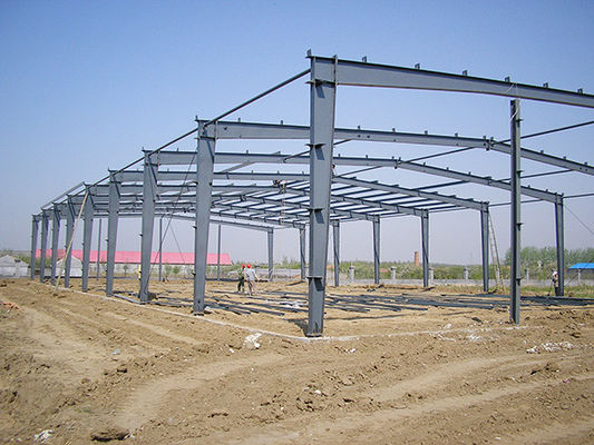 Galvanized Peb Steel Structure Light Weight Prefab Metal Building
