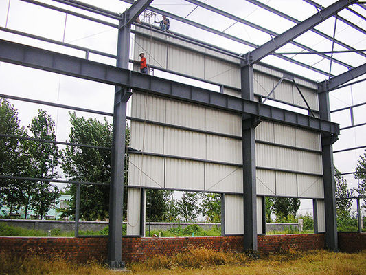 Customized Pre Engineered Building H Columns & Beams Main Structure