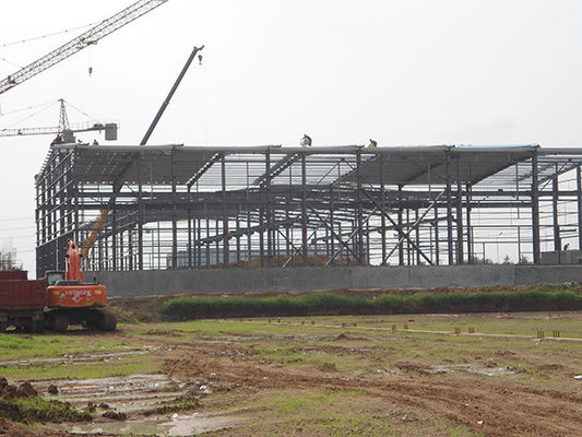 Fast Construction Heavy Steel Structure Building For Industrial ...