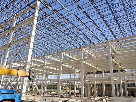Light Type Commercial Building Office Shopping Mall Painted / Hot Dip ...