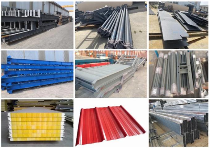 Customizable Q355B Prefabricated Steel Buildings Commercial