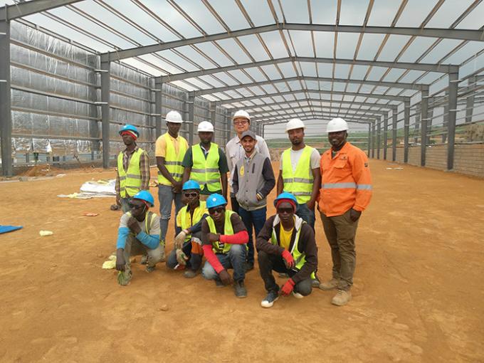 Easy Assemble Prefab Modular Buildings H section steel beam and columns