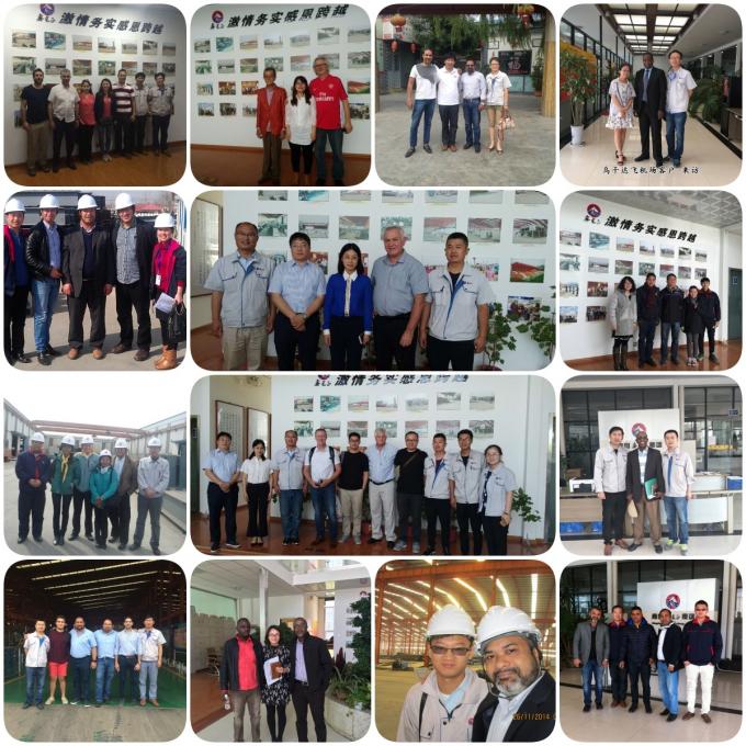 Customized Pre Engineered Building H Columns & Beams Main Structure